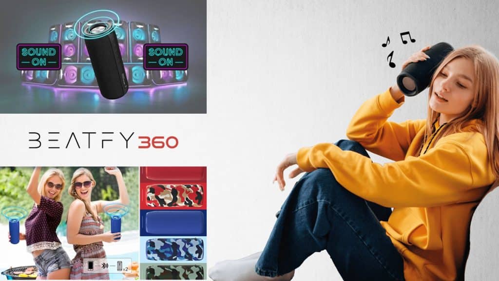 Beatfy 360, portable Bluetooth speaker,reviews and opinions