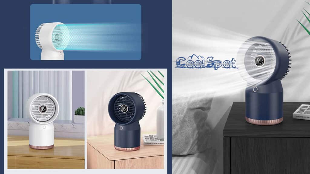 CoolSpot, the most powerful cordless fan,reviews and opinions